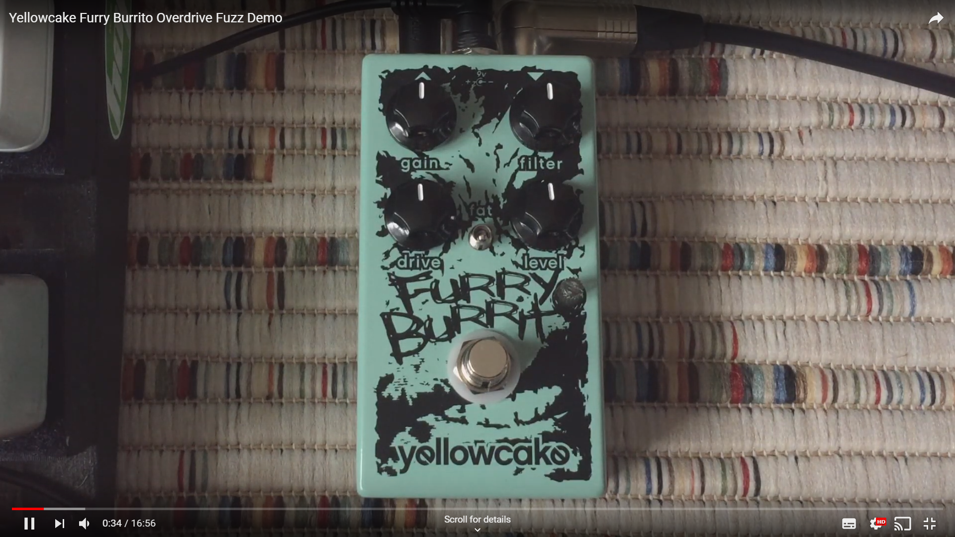 New demo! - Yellowcake Furry Burrito – James' Home of Tone