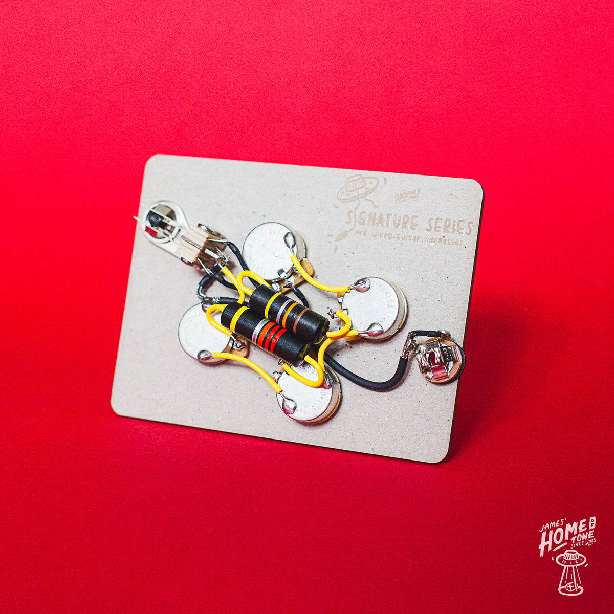 Pre-Wired Guitar wiring harness | 60s Bumblebee SG kit | Right Handed ...