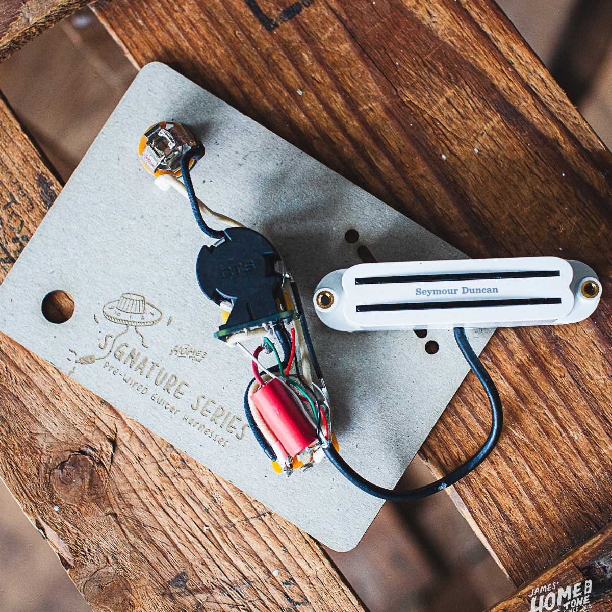 Pre-Wired bass guitar wiring harness | Ex-Demo Hot Rail Series/Paralle ...