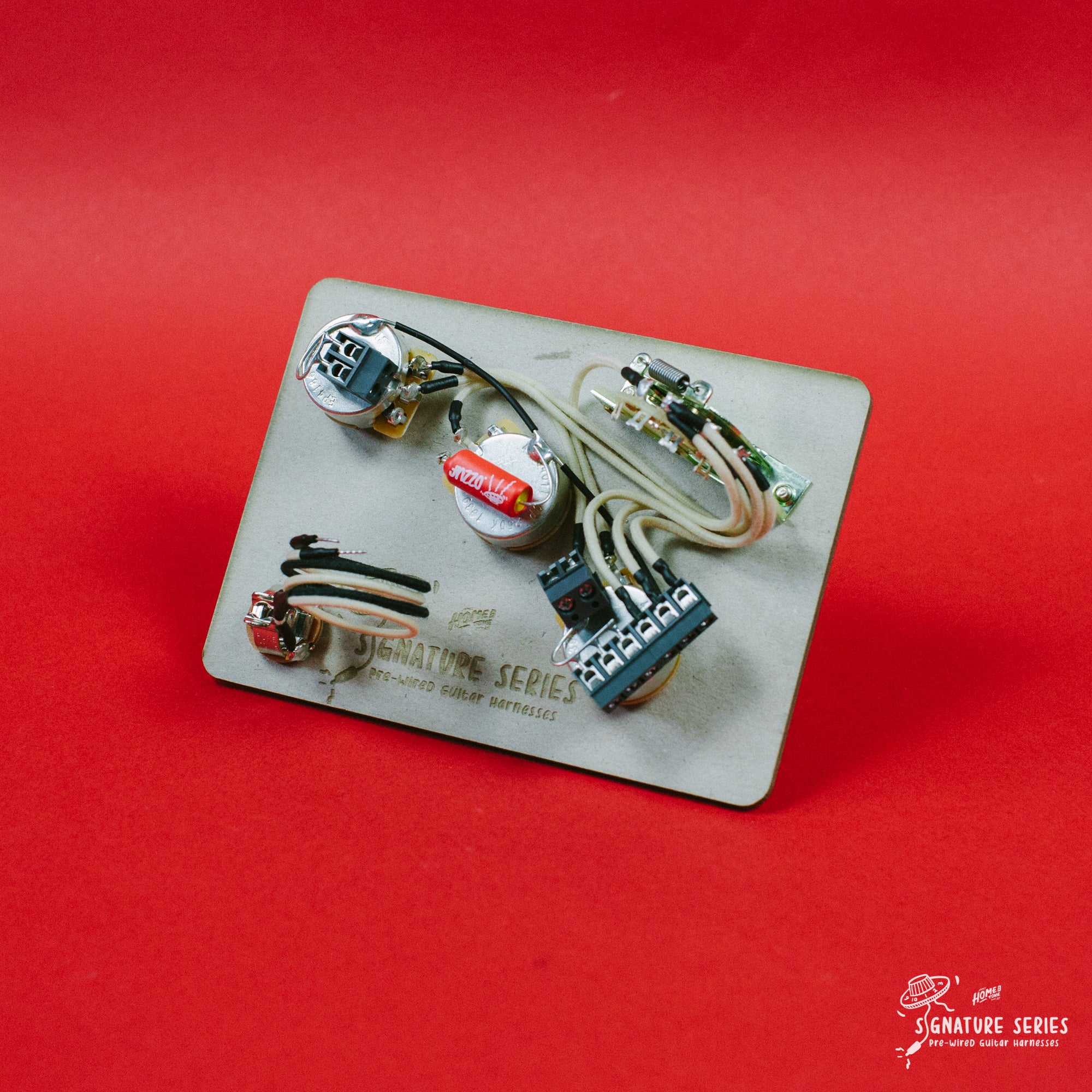 Solderless Pre-Wired Guitar wiring harness | 5-way Stratocaster 'Blend ...