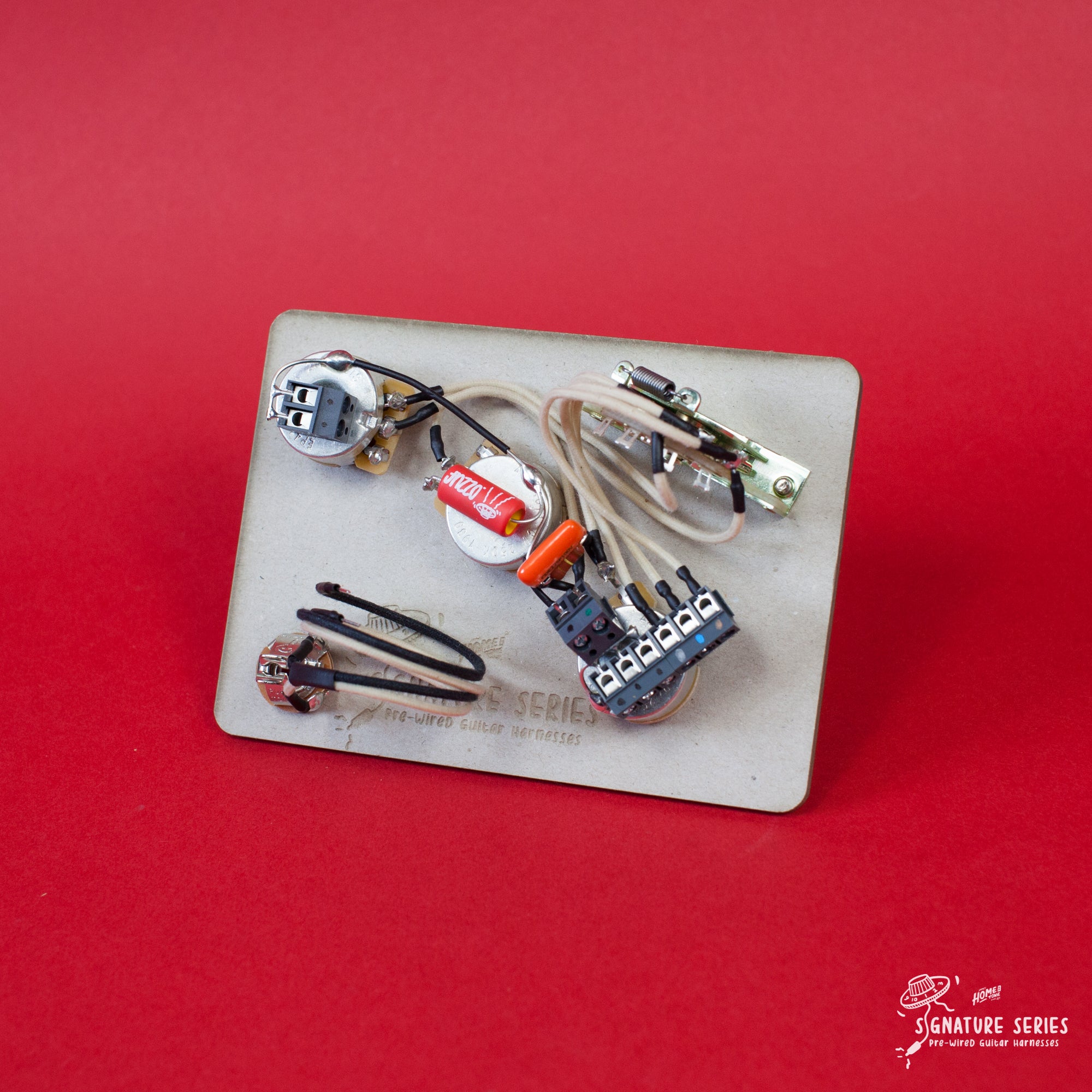 Solderless Pre-Wired Guitar wiring harness | 5-way Stratocaster 'Blend ...