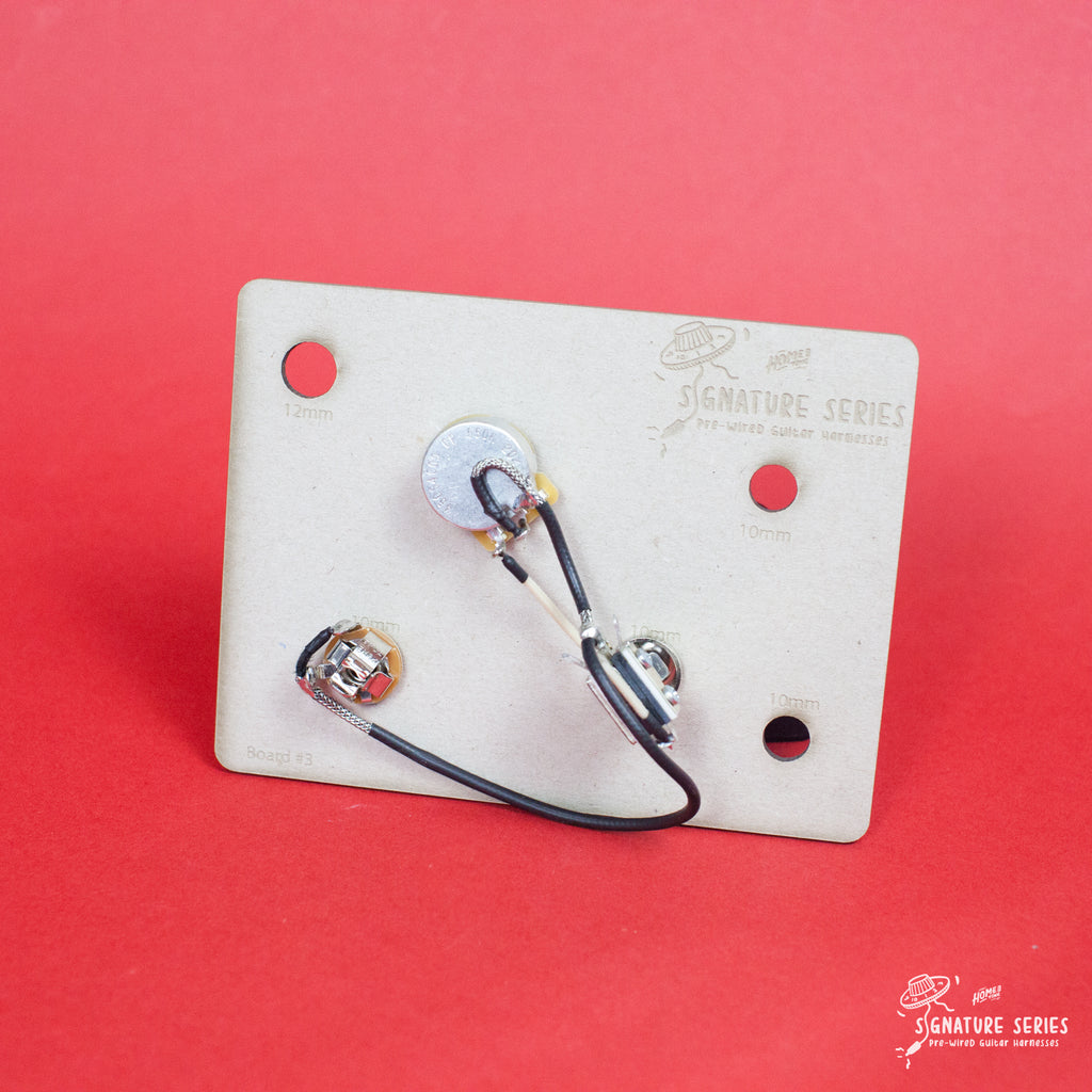 Pre-Wired Guitar wiring harness | 2 Pickup standard La Cabronita kit ...